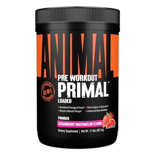 Animal pre-workout powder for energy