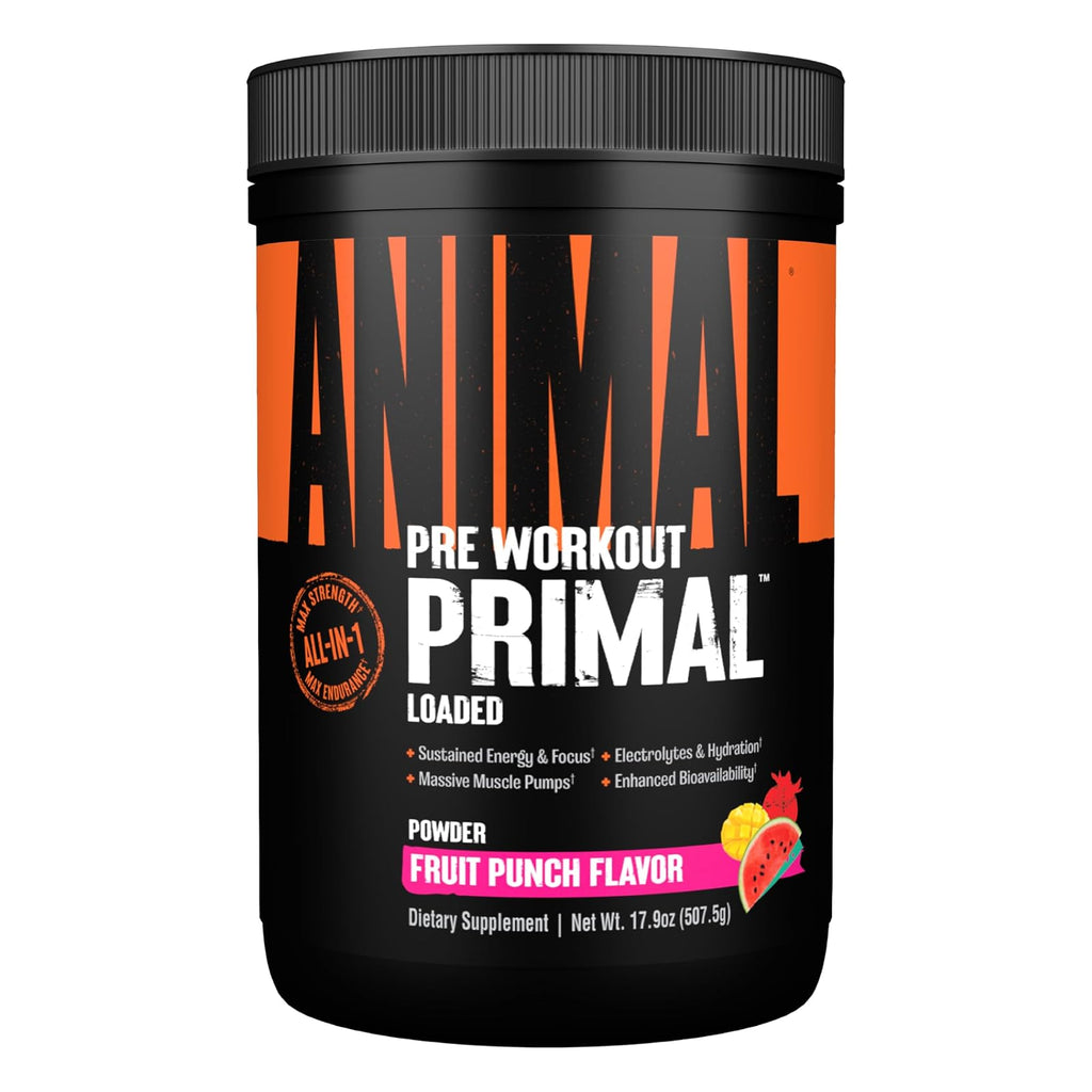 Animal pre-workout powder for energy