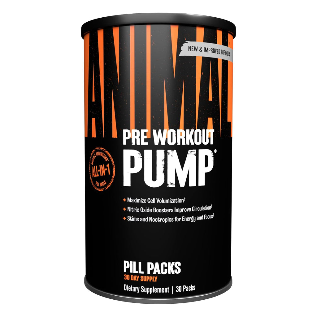 Animal Pump pre-workout energy boost