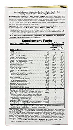 animal-shaped multivitamins kids love