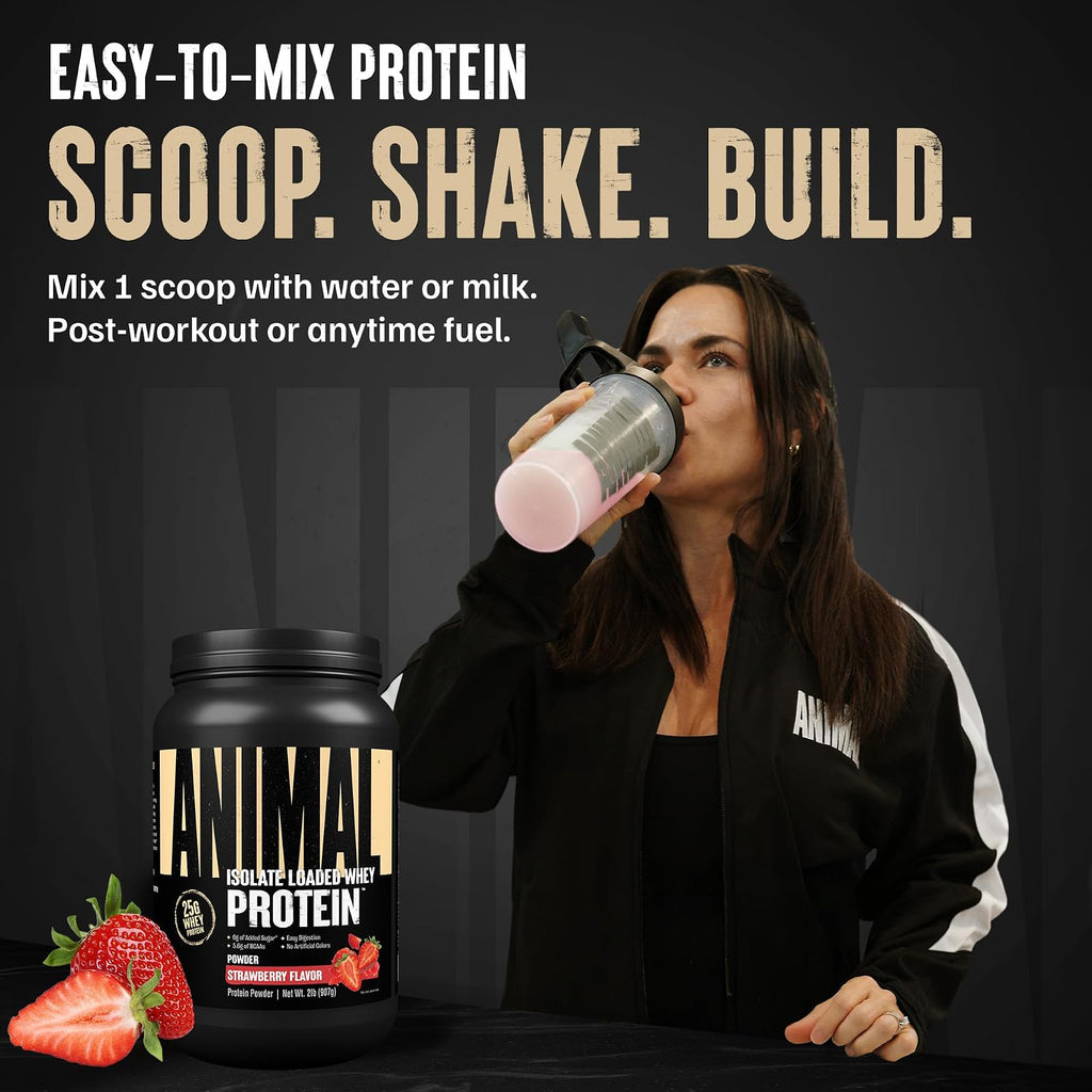 Animal whey protein for athletes