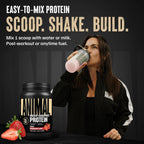 Animal whey protein for athletes