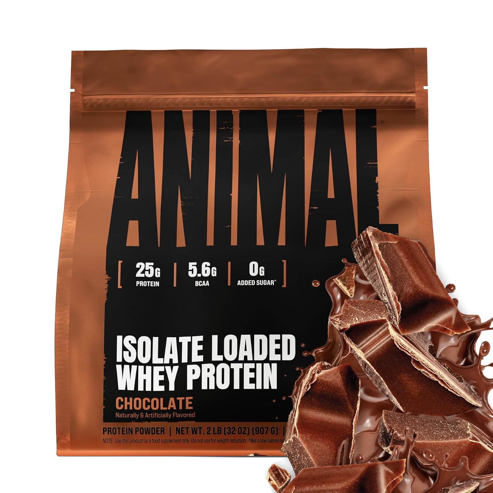 Animal whey protein isolate chocolate
