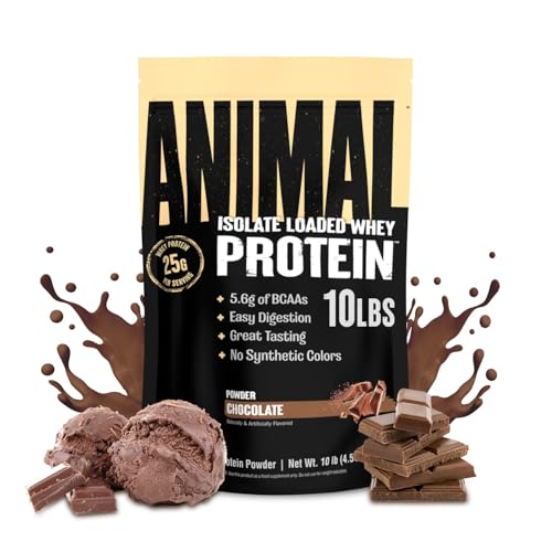 Animal whey protein isolate chocolate