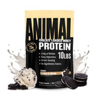 Animal whey protein isolate cookies and cream