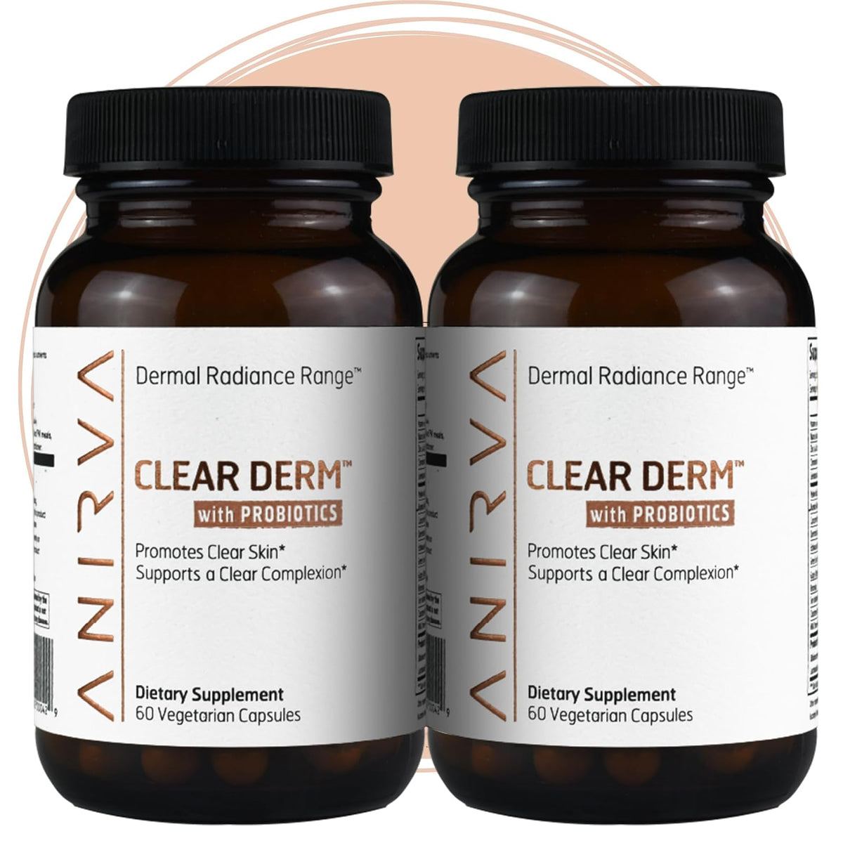 Anirva Clear Derm Zinc acne pills