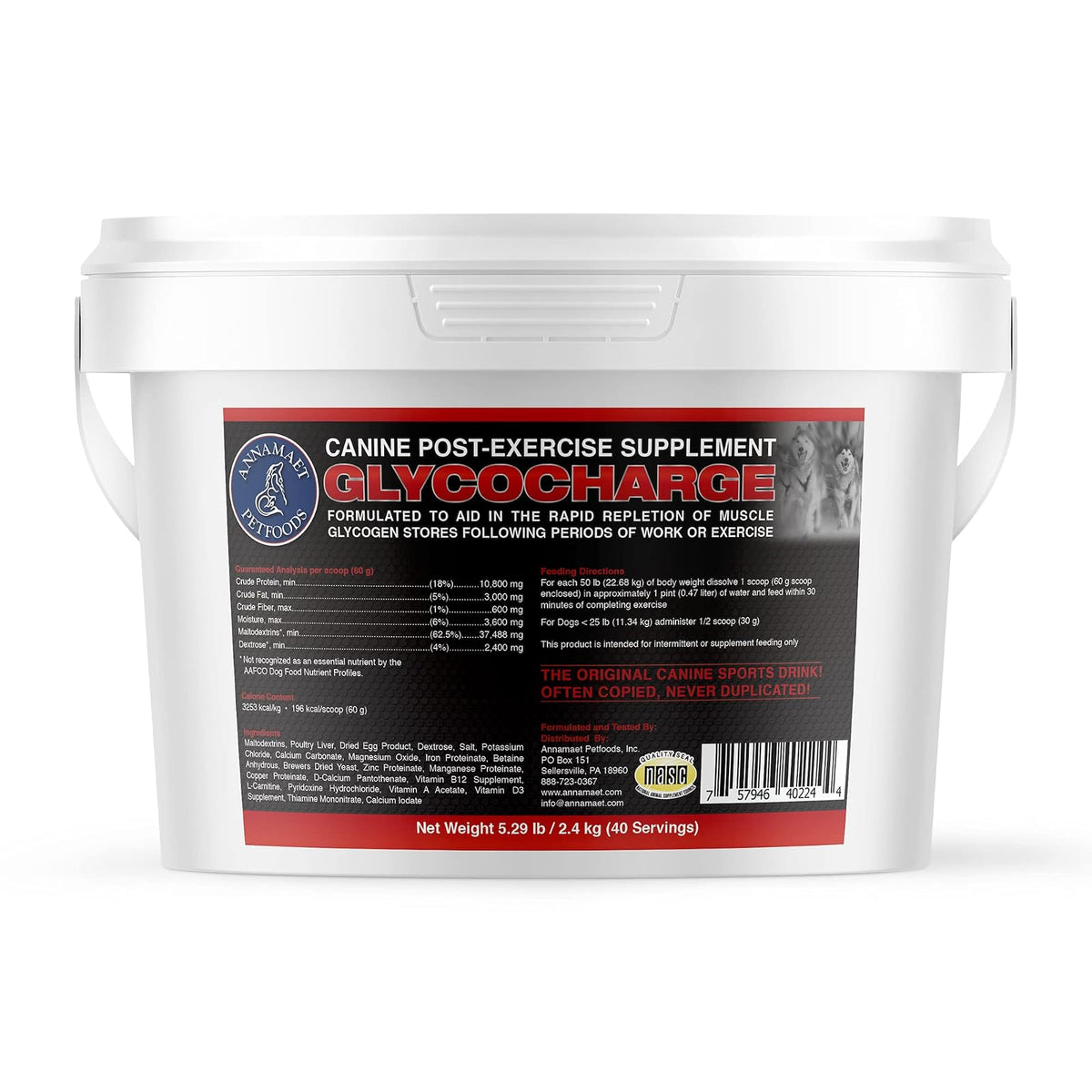 Annamaet Glycocharge recovery supplement