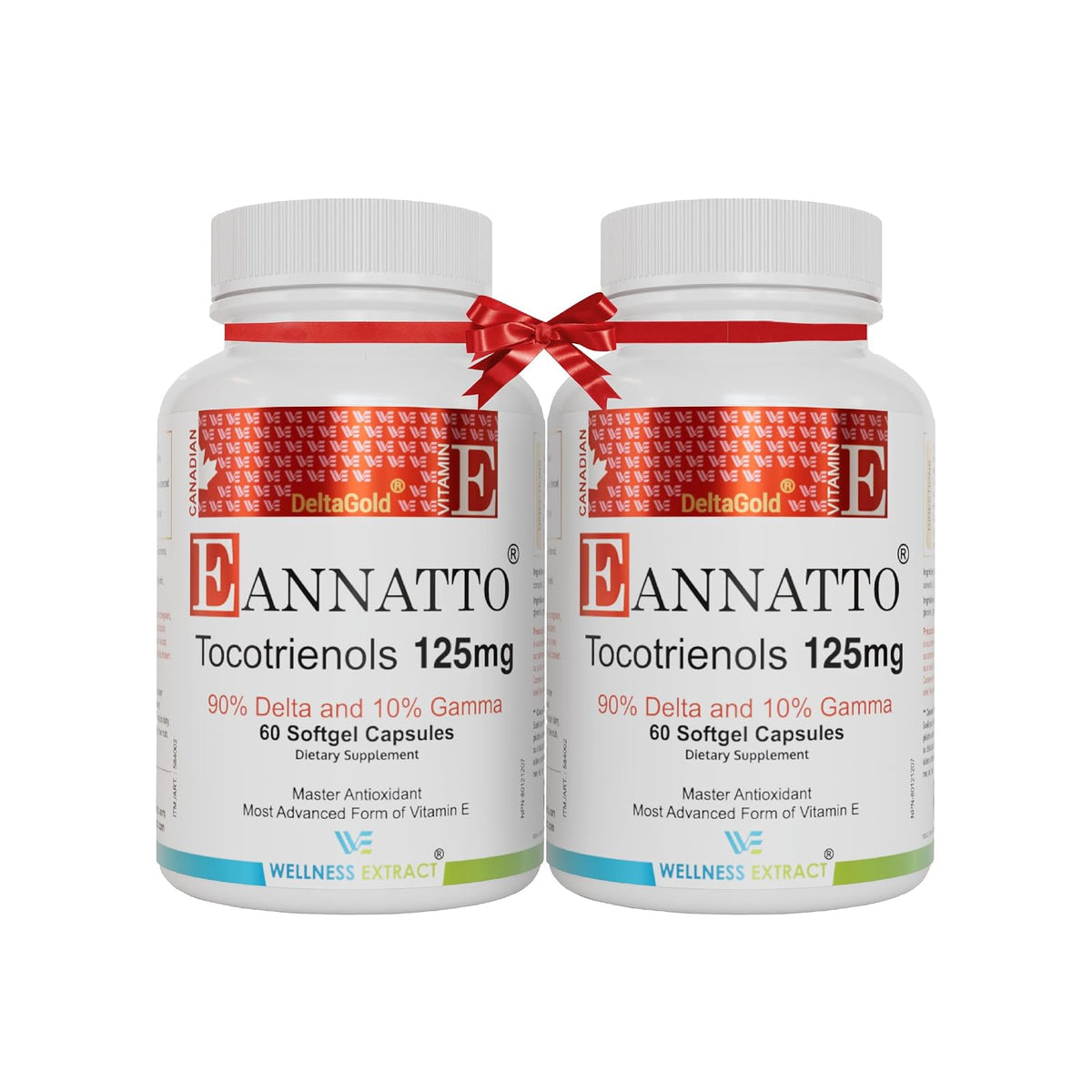 Annatto tocotrienols vitamin E supplement
