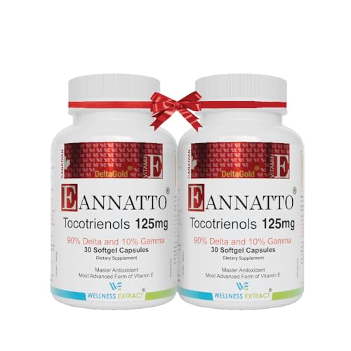 Annatto tocotrienols vitamin E supplement