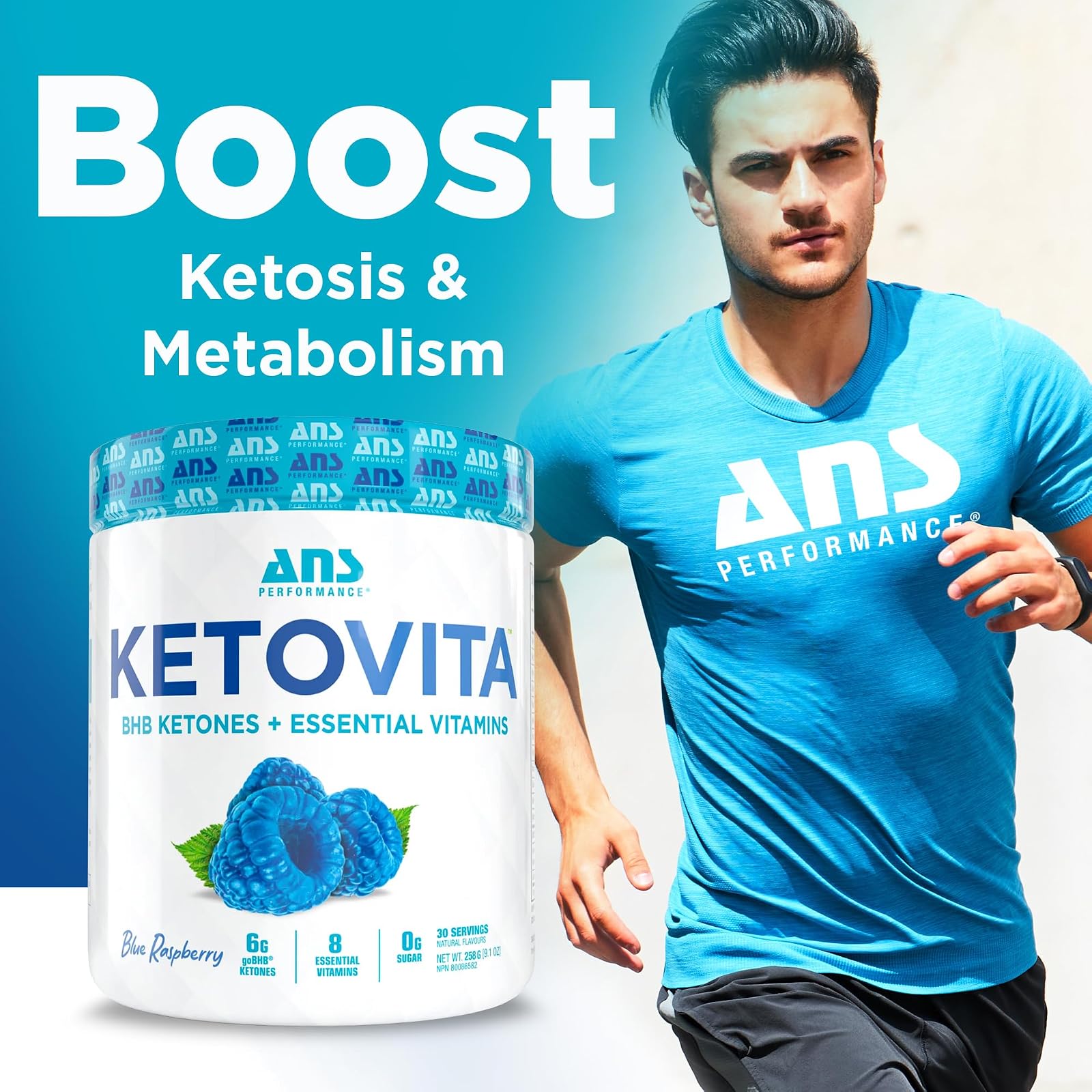ANS Performance energy supplement for workouts