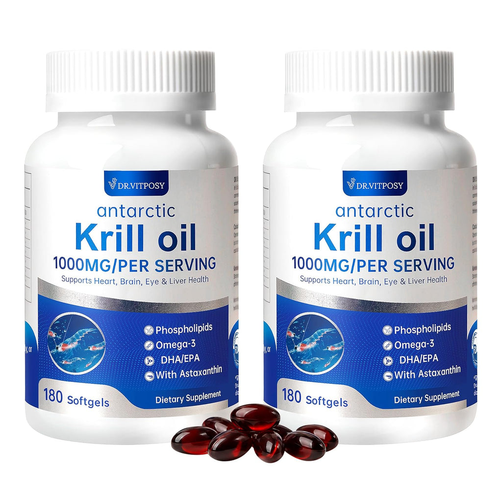 Antarctic krill oil 1000 mg benefits