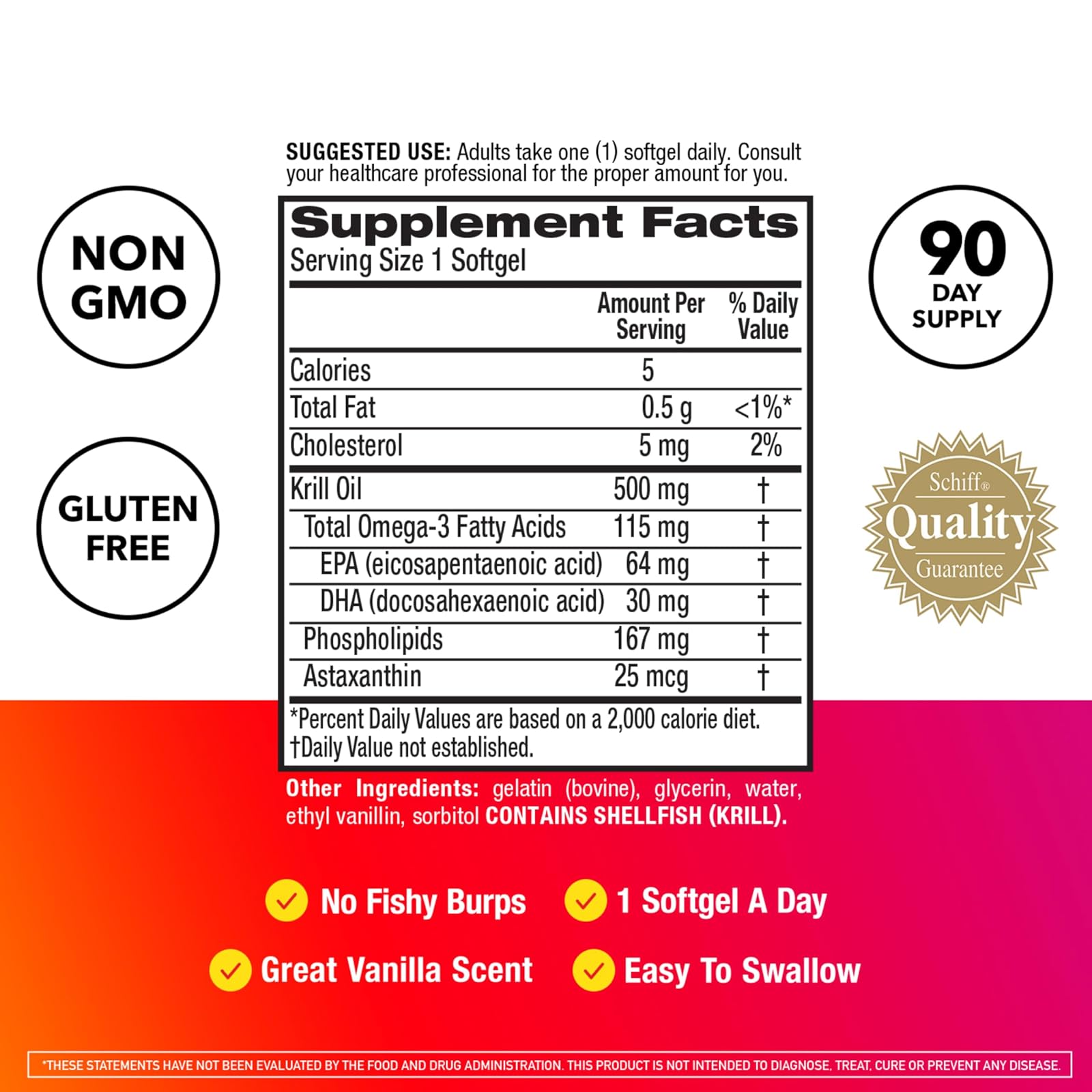 Antarctic krill oil benefits