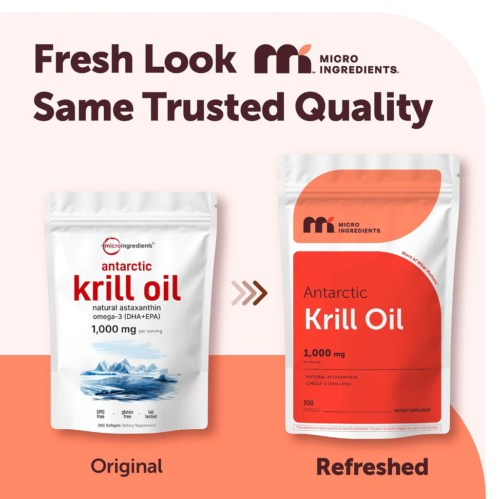 Antarctic krill oil benefits
