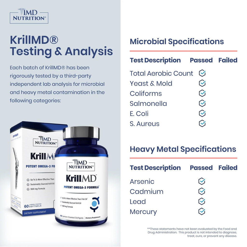 Antarctic krill oil benefits