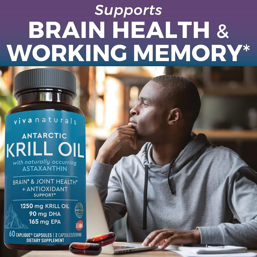 Antarctic krill oil for heart health