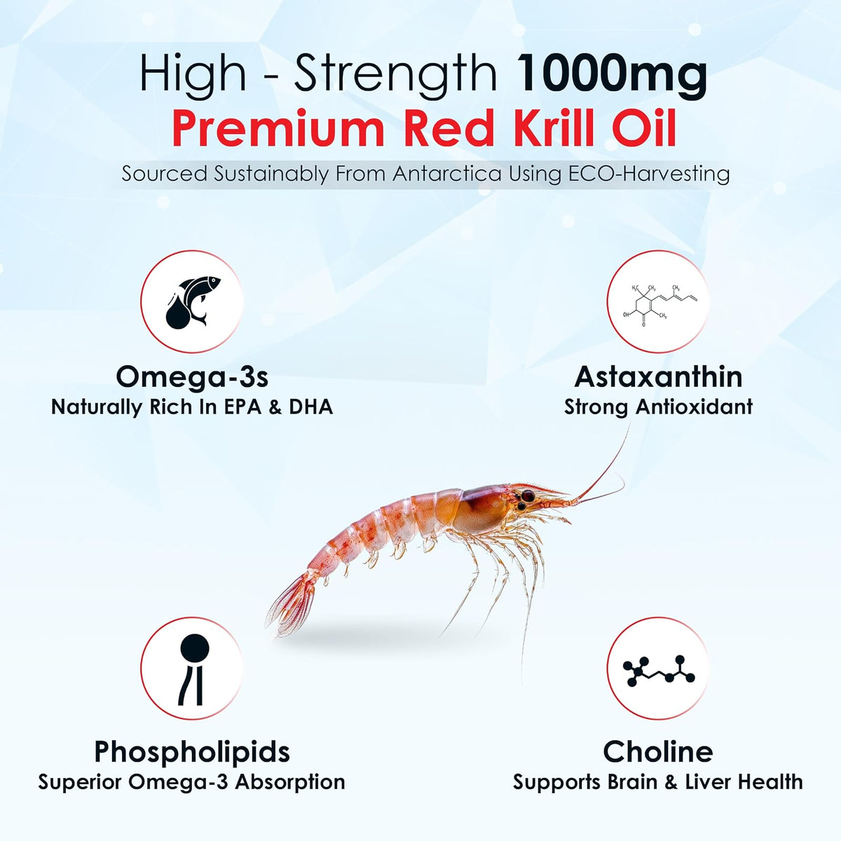Antarctic krill oil for heart health
