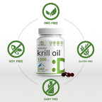 Antarctic krill oil for heart health