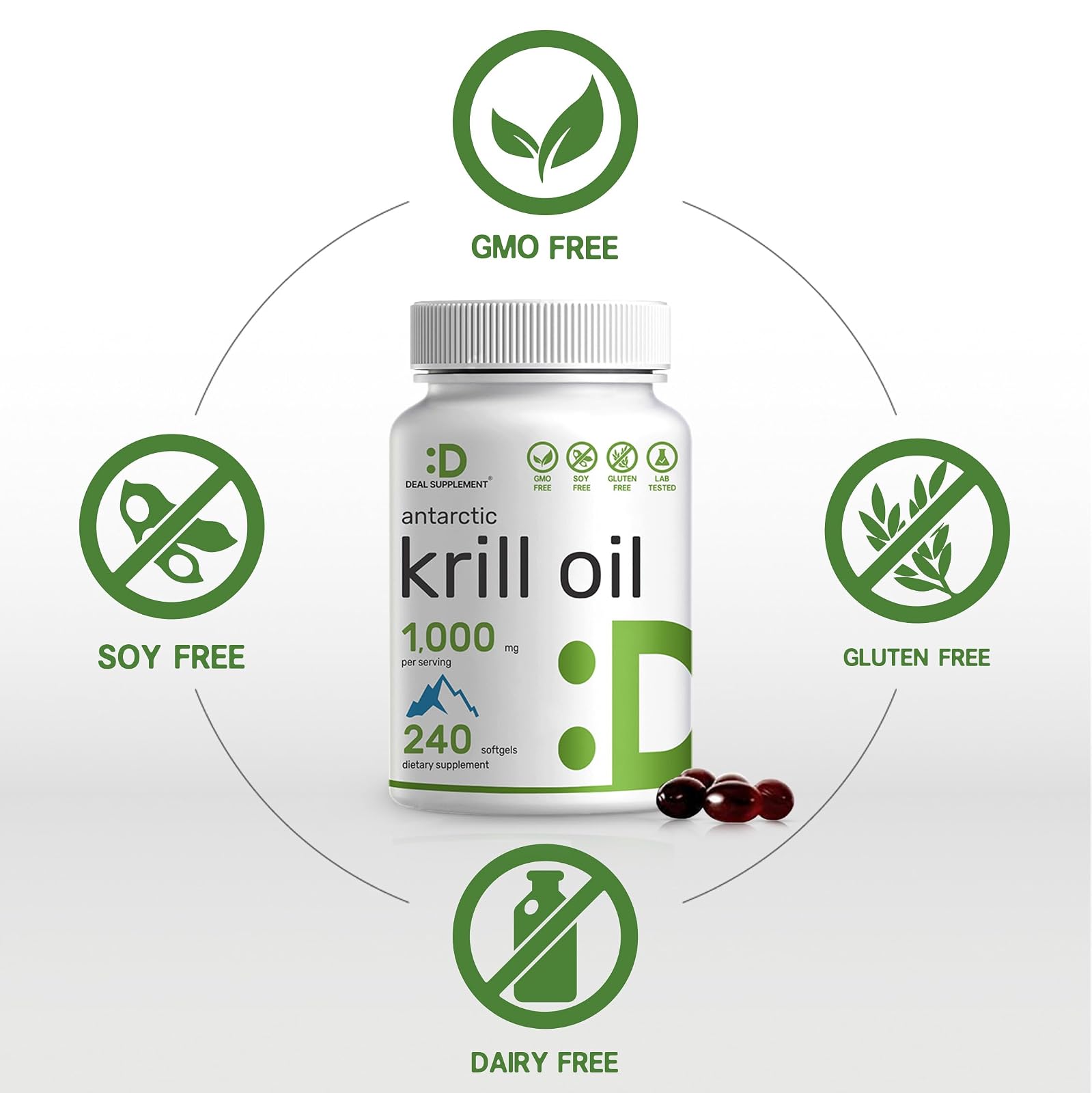 Antarctic krill oil for heart health