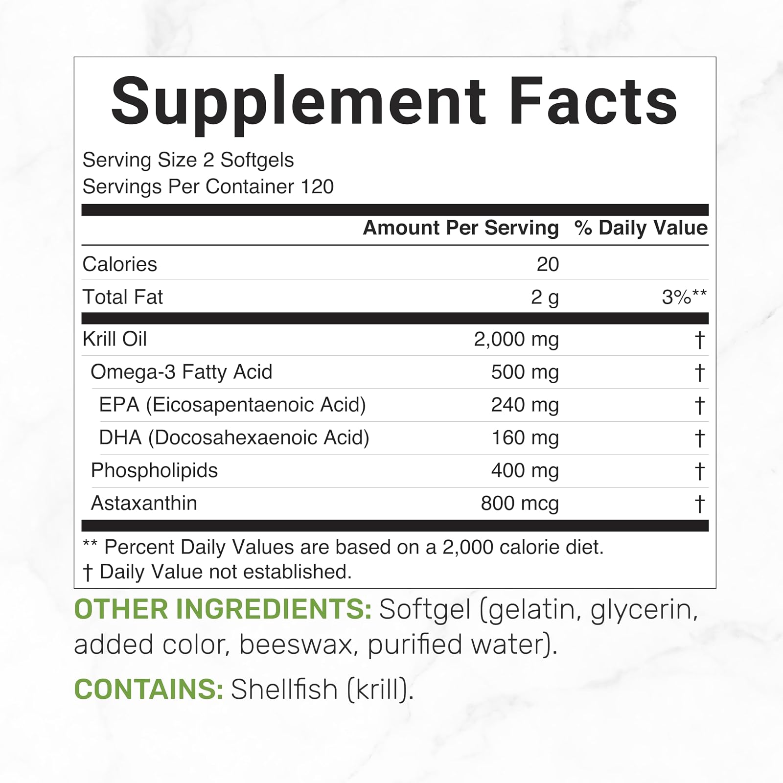 Antarctic krill oil for heart health