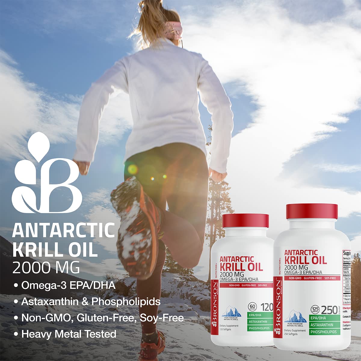 Antarctic krill oil for joint support