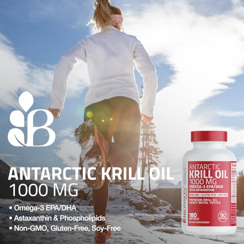 Antarctic krill oil for joint support