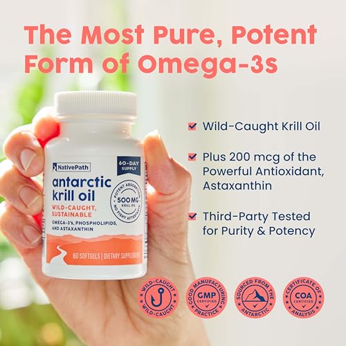Antarctic krill oil health benefits