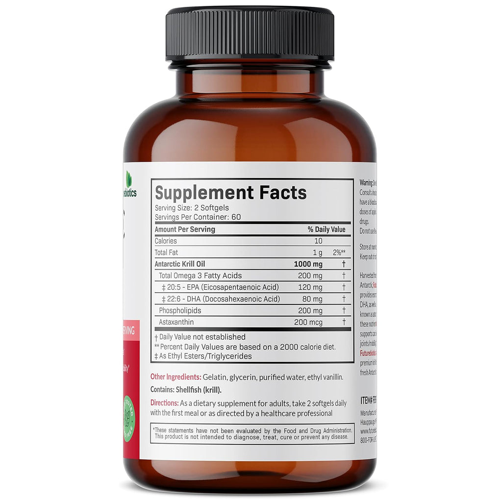 Antarctic krill oil health benefits