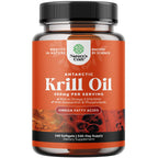 Antarctic krill oil softgels for health