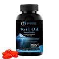Antarctic krill oil softgels for heart health