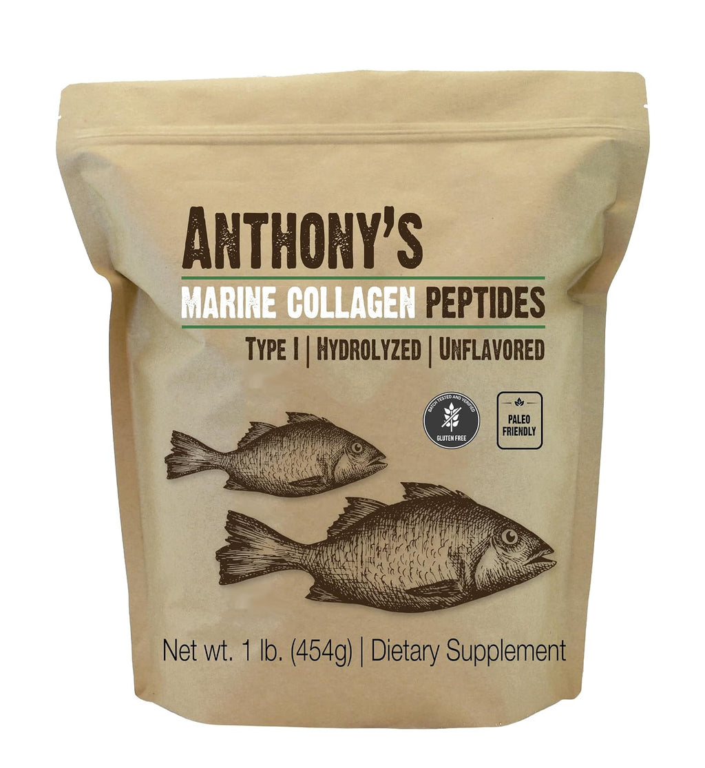 Anthony's hydrolyzed marine collagen benefits
