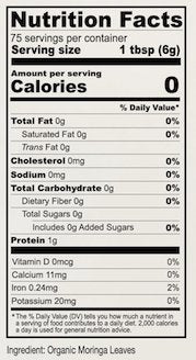 Anthony's moringa for energy boost
