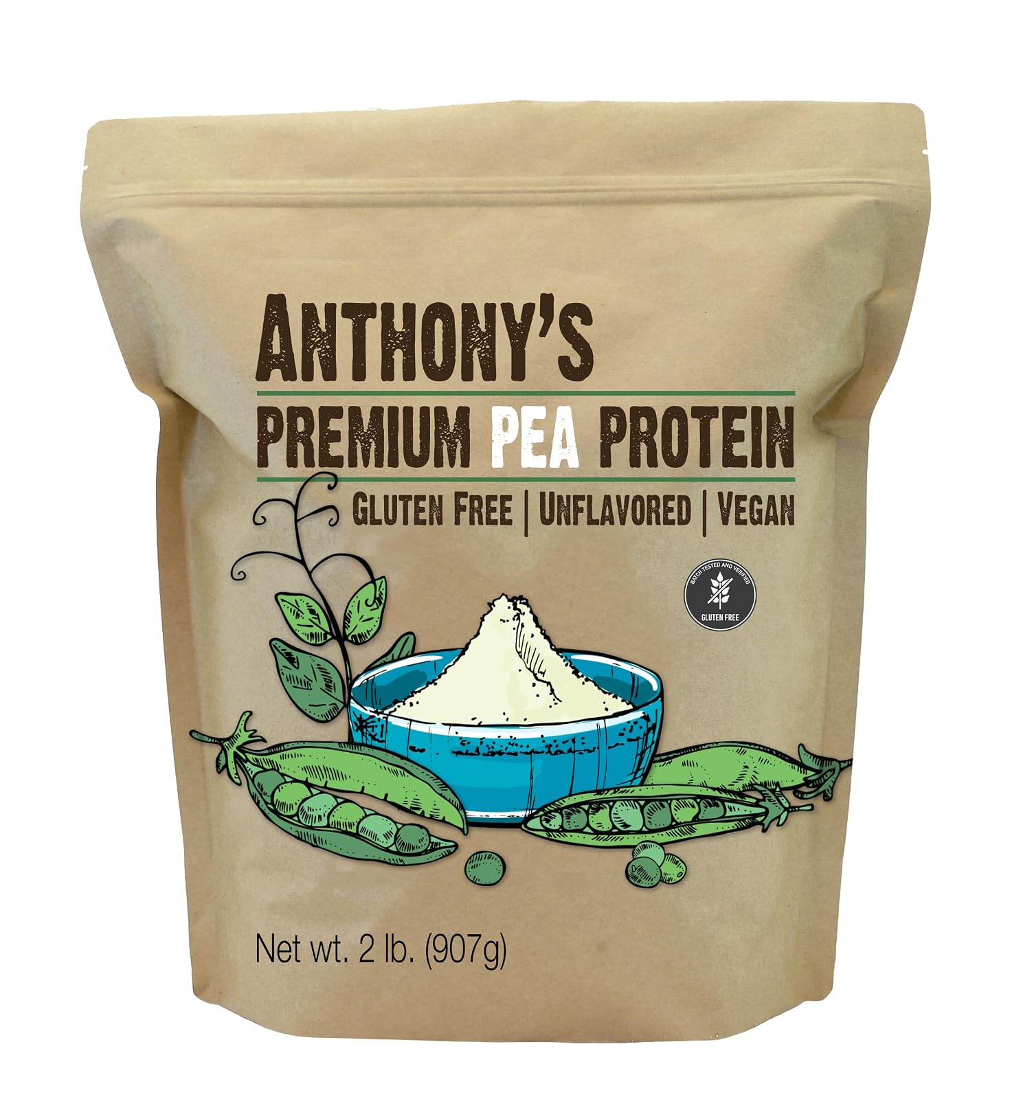 Anthony's pea protein powder for smoothies