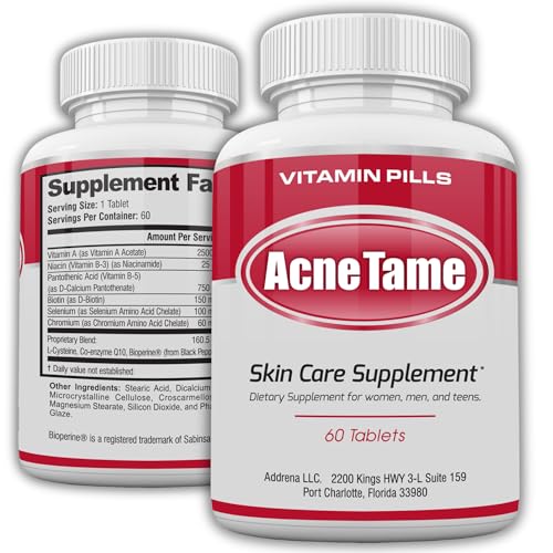 Anti-acne mineral pills for all ages