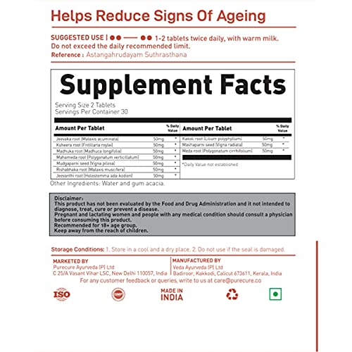 anti-age formula with Ayurvedic herbs