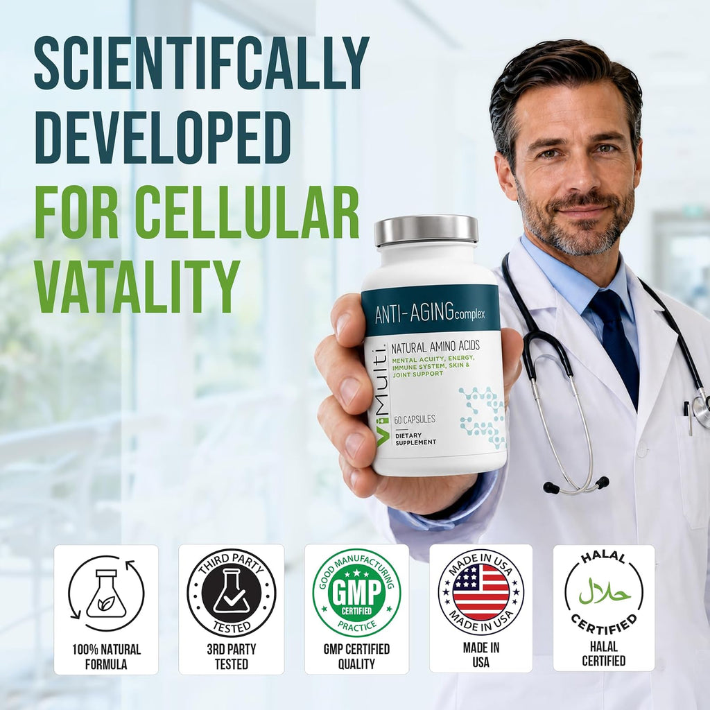 Anti-aging benefits of amino acids