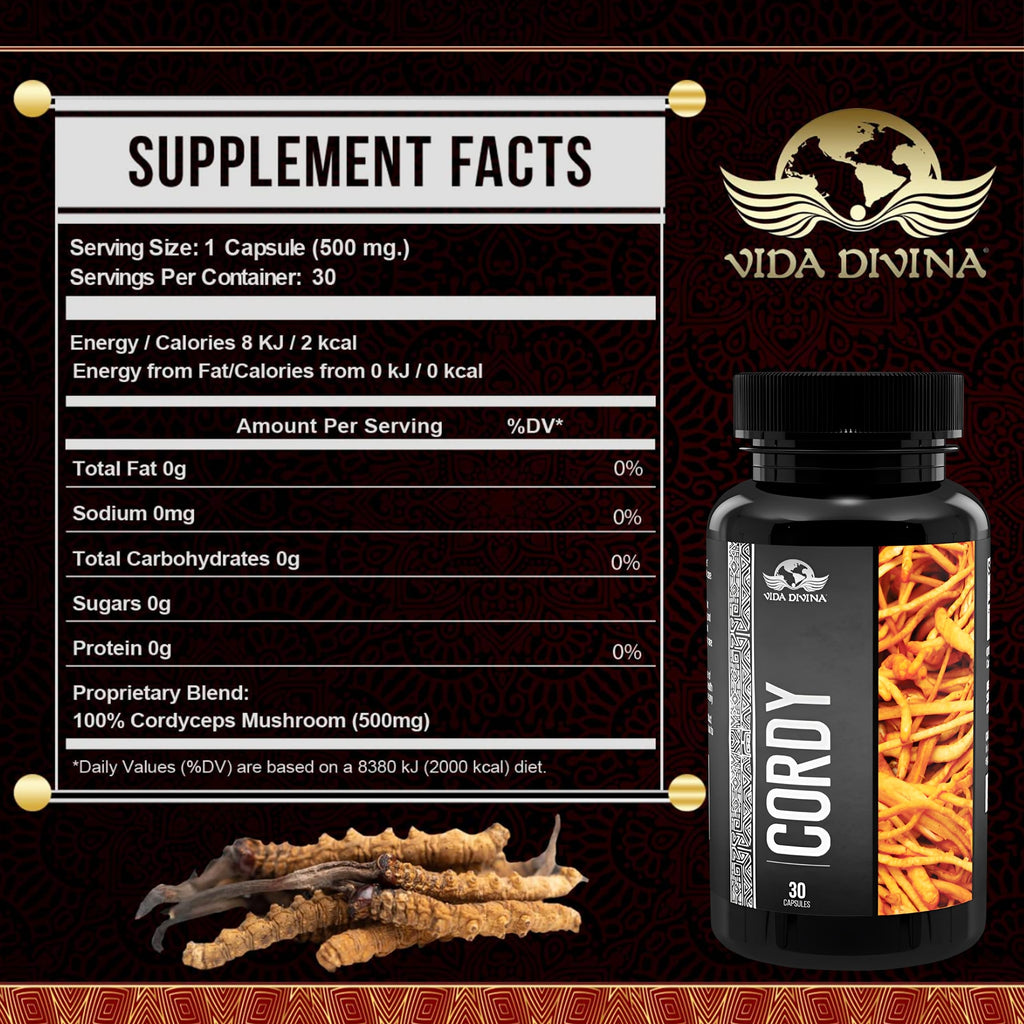 Anti-aging benefits of Cordyceps mushrooms