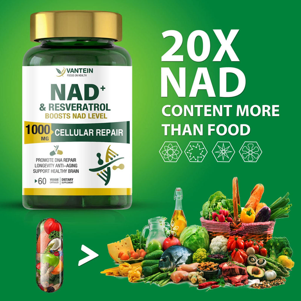 anti-aging benefits of Vantein NAD