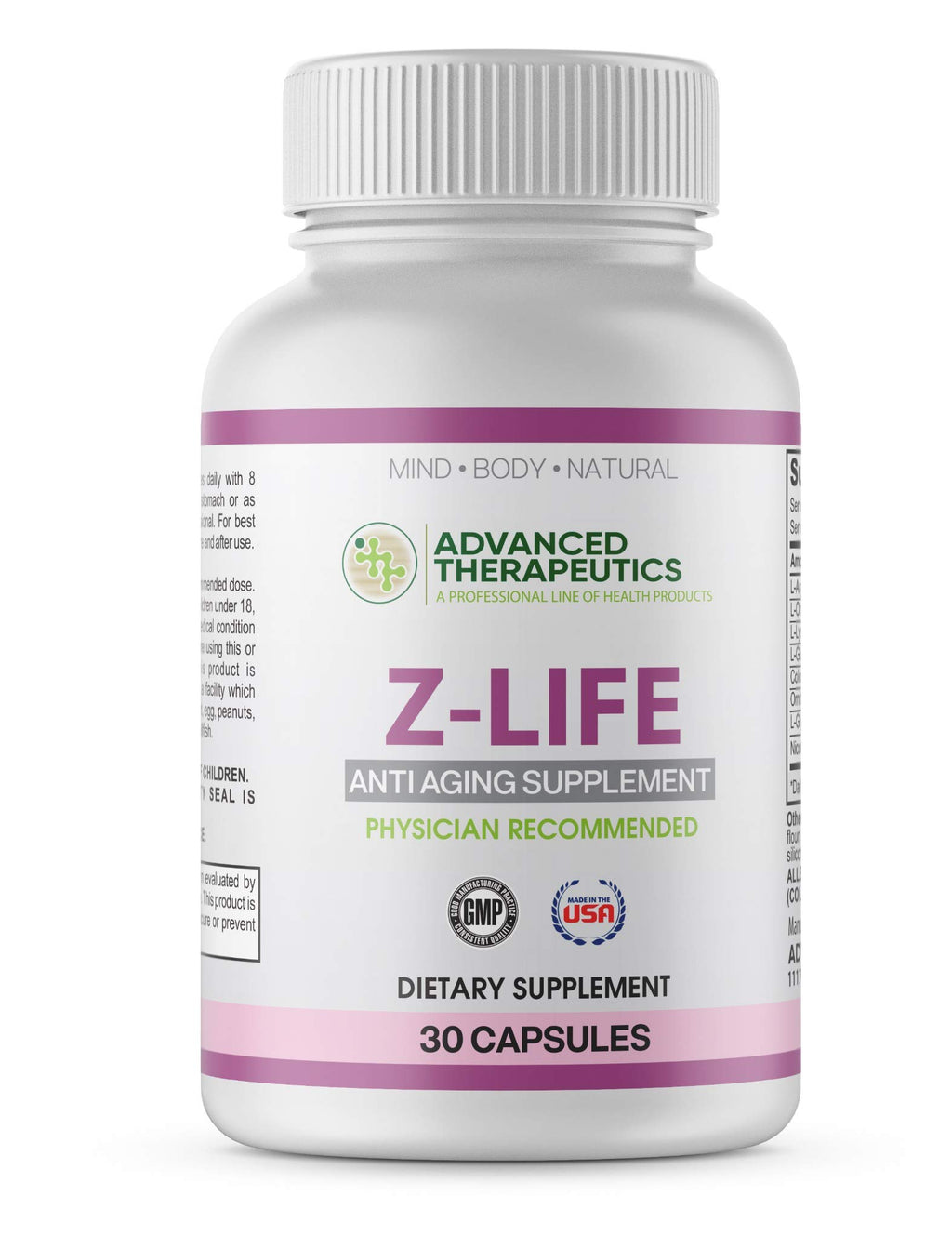 anti-aging blended vitamin supplements