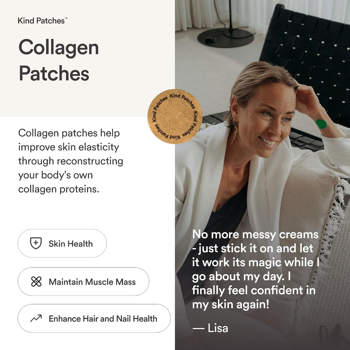 anti-aging collagen patches 30 count