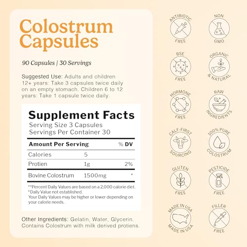 anti-aging colostrum for adults