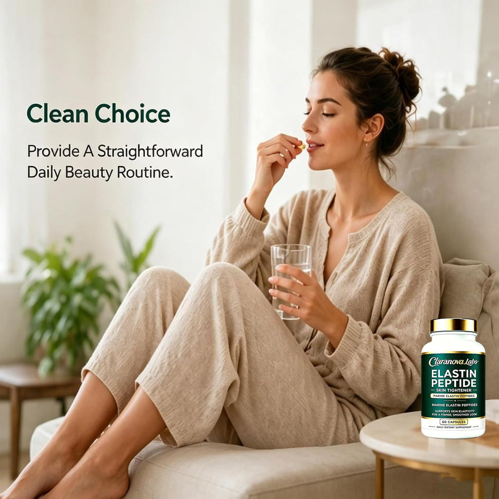 anti-aging elastin peptide supplement