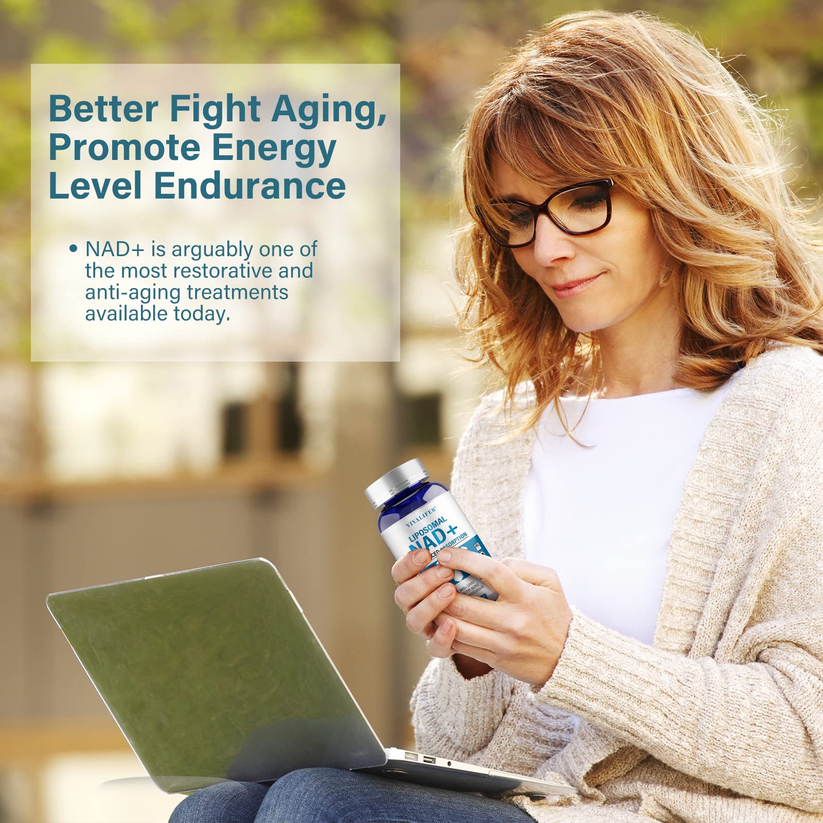Anti-aging liposomal NAD+ formula