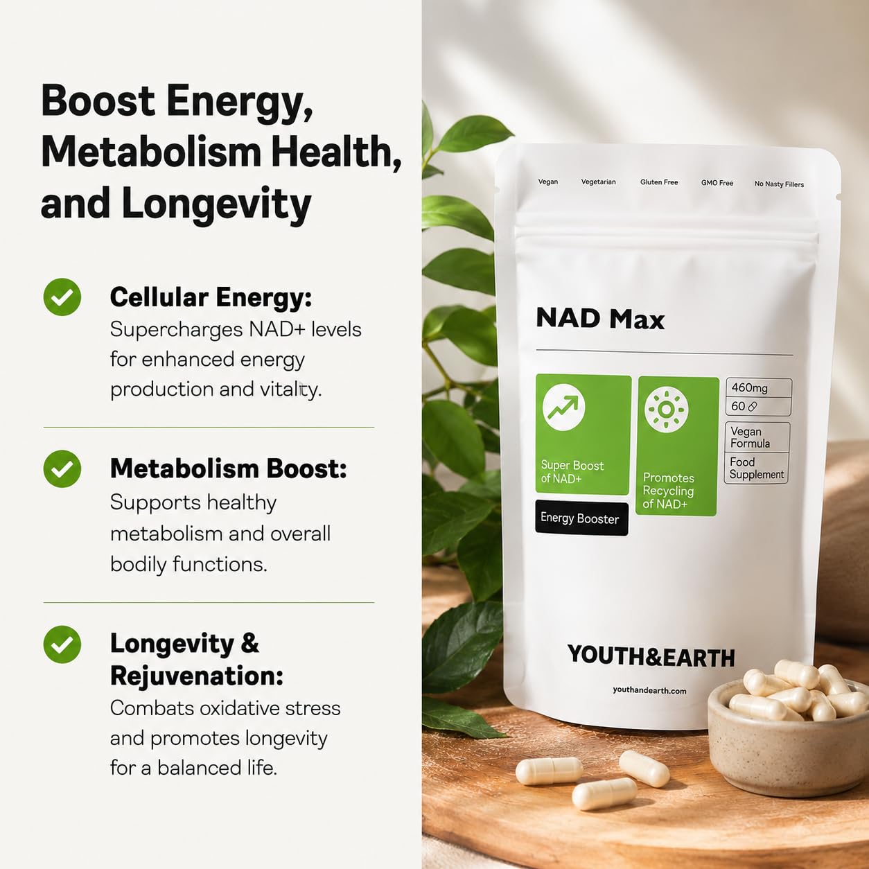 anti-aging NAD supplements for wellness