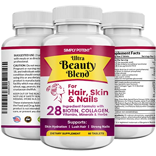 anti-aging skin supplements with biotin
