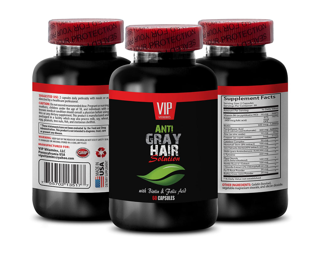 anti-gray hair supplement for men