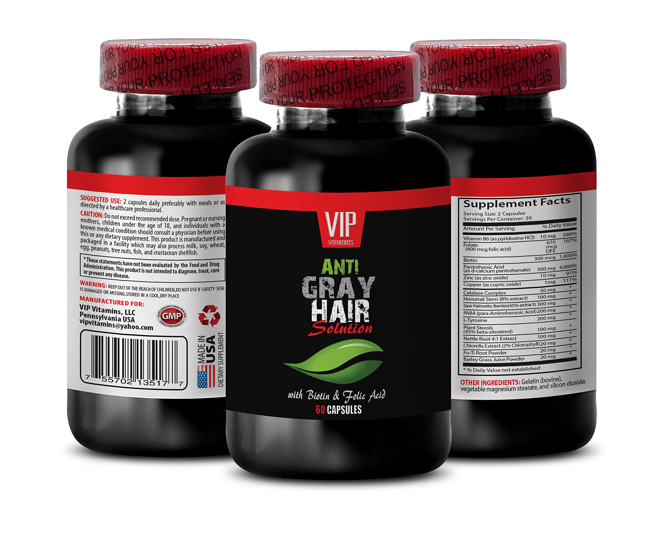 anti-gray hair supplement for men