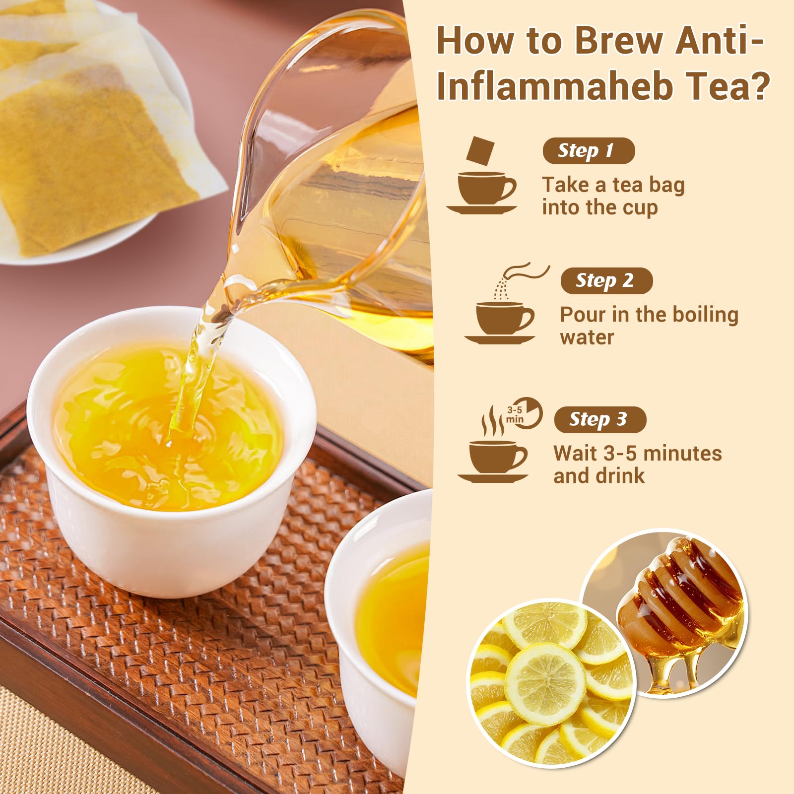 Anti-Inflammaheb tea for holistic healing