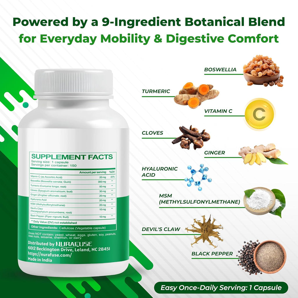 Anti-inflammatory Boswellia with ginger