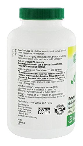 anti-inflammatory curcumin gel capsules