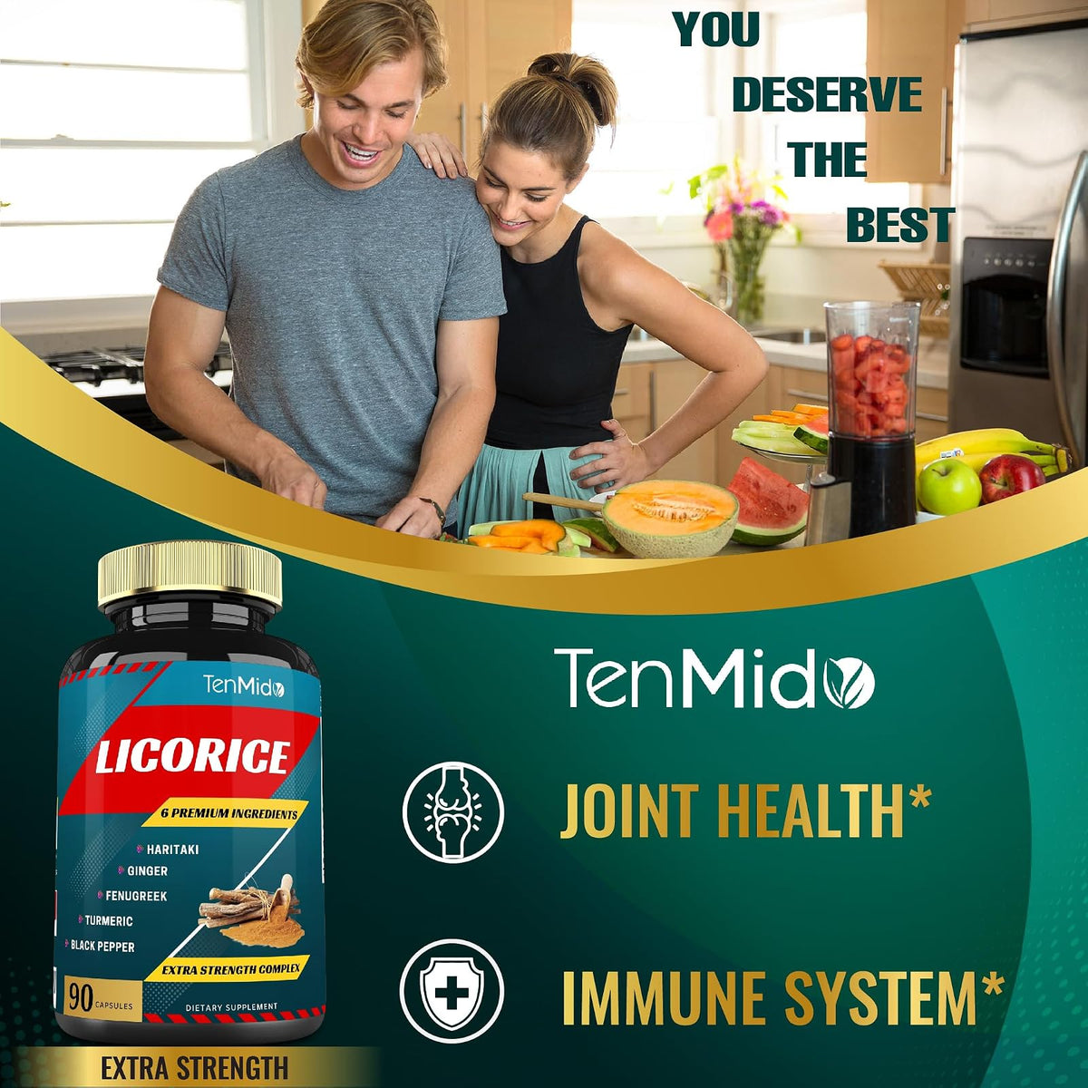 anti-inflammatory herbal blend capsules